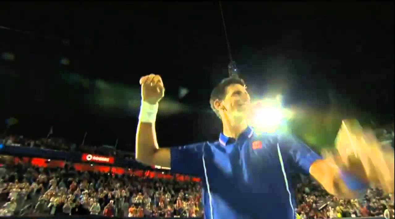 Novak Djokovic Dances After Rogers Cup Win In Montreal 2013 - YouTube