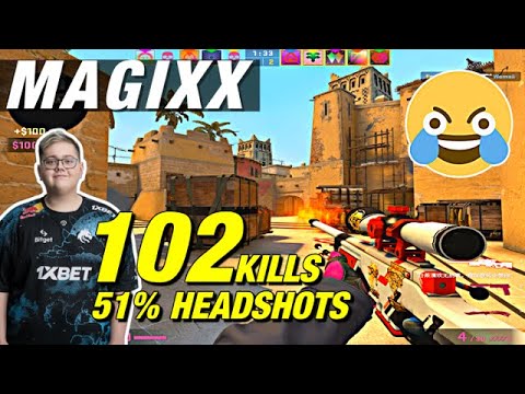 magixx 102 FRAGS IN ONE GAME! 51% HS!🔥 CSGO magixx POV - YouTube