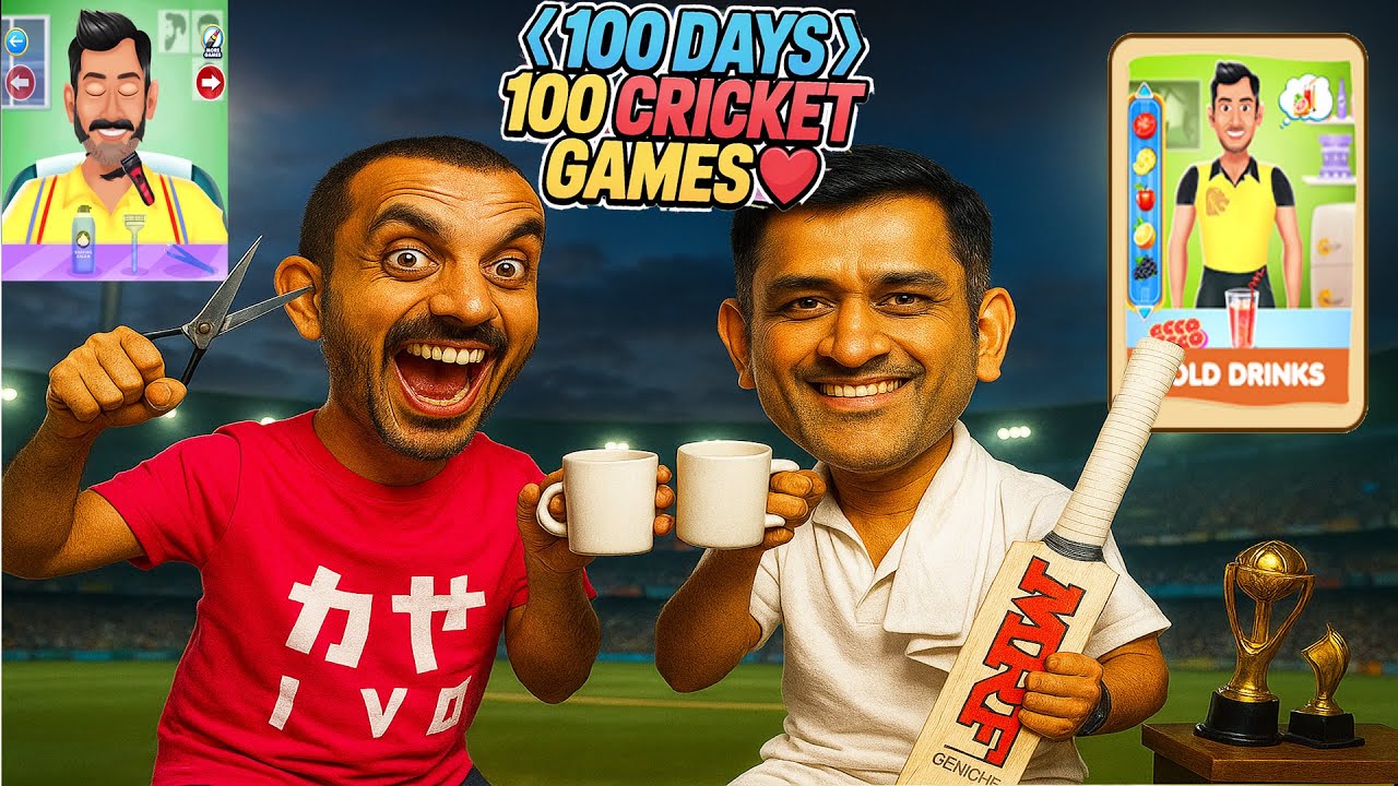 D39 - I become a barber, chef, Bat, ball maker - 100 days 100 games ...