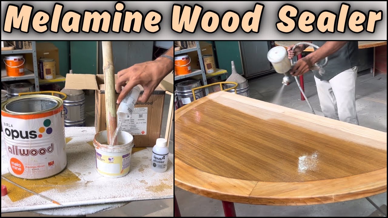 Get PERFECT Melamine Finish with Birla Opus AllWood Melamine Sealer ...