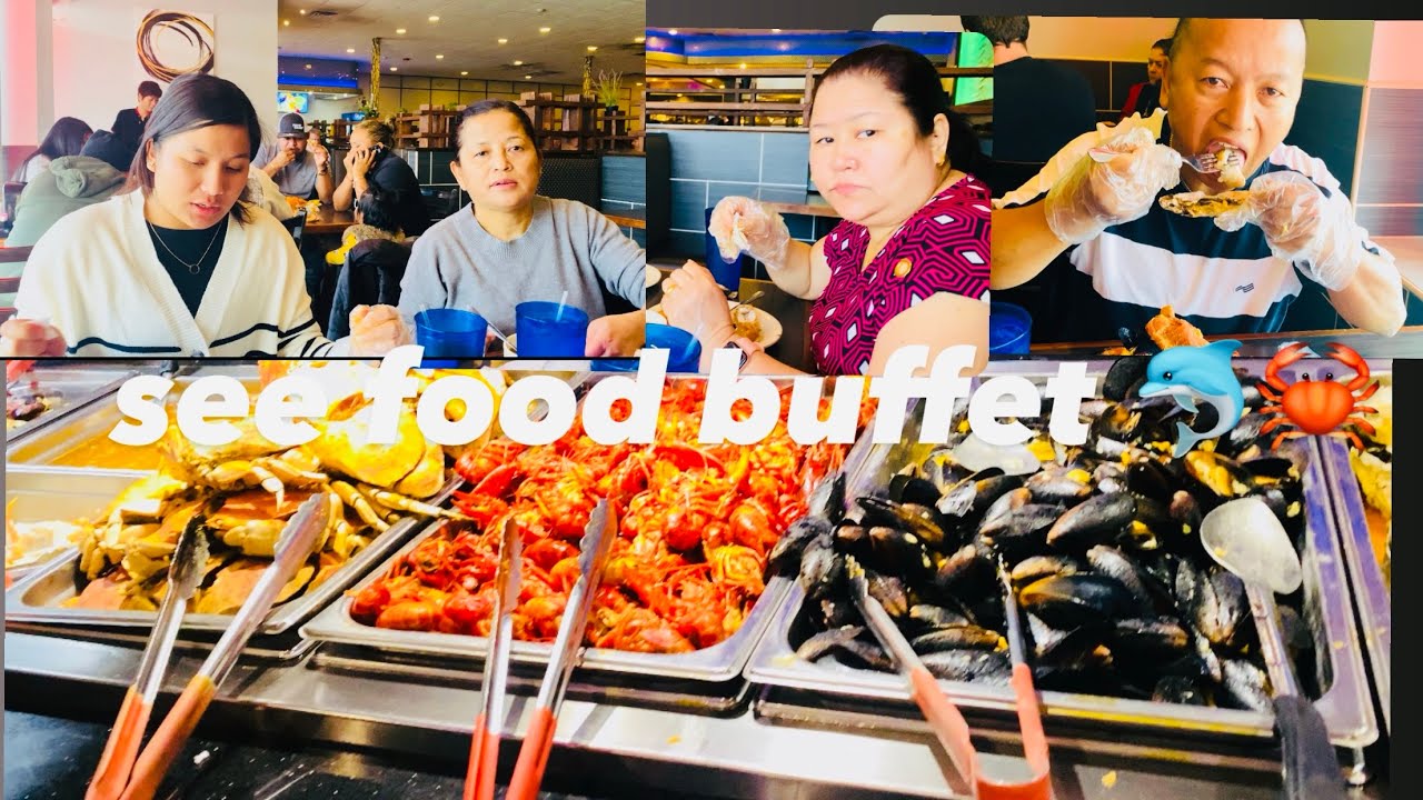 Today we’re going to have a *Chinese Seafood 🦞 Buffet *after long time ...