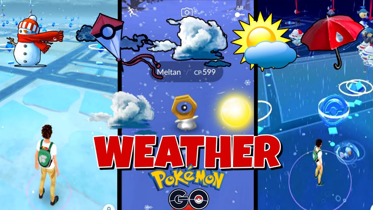 How To Get Any Kind Of Weather In Pokemon Go || Best Method In Hindi 🔥 ...