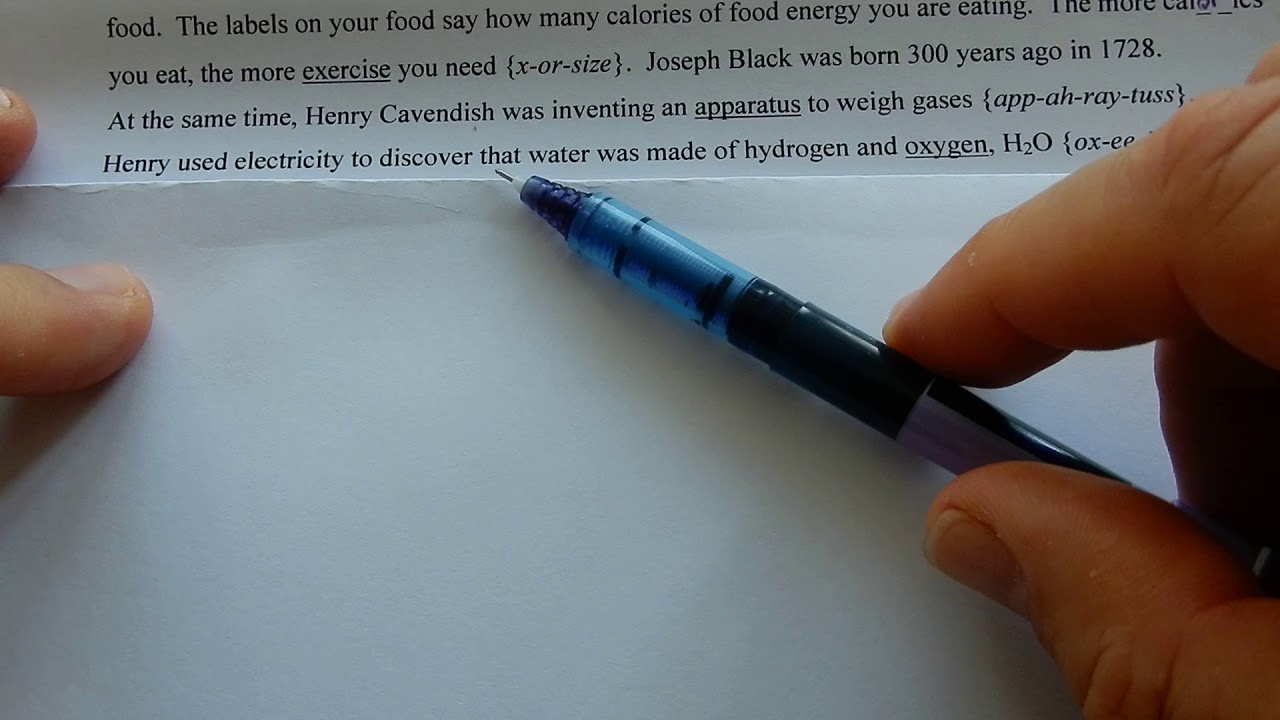 Henry Cavendish discovered that water was made of hydrogen and oxygen ...