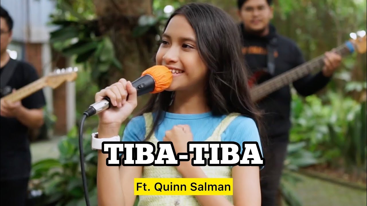 TIBA-TIBA (KERONCONG) - Quinn Salman ft. Fivein #LetsJamWithJames ...