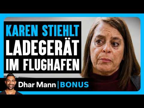 A KAREN STEALS A Phone Charger At The Airport | Dhar Mann Studios Bonus
