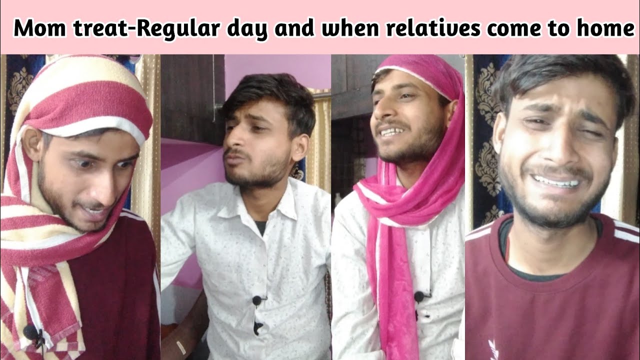 Mom treat-Regular day and when relatives come to home🤓🤓 - YouTube