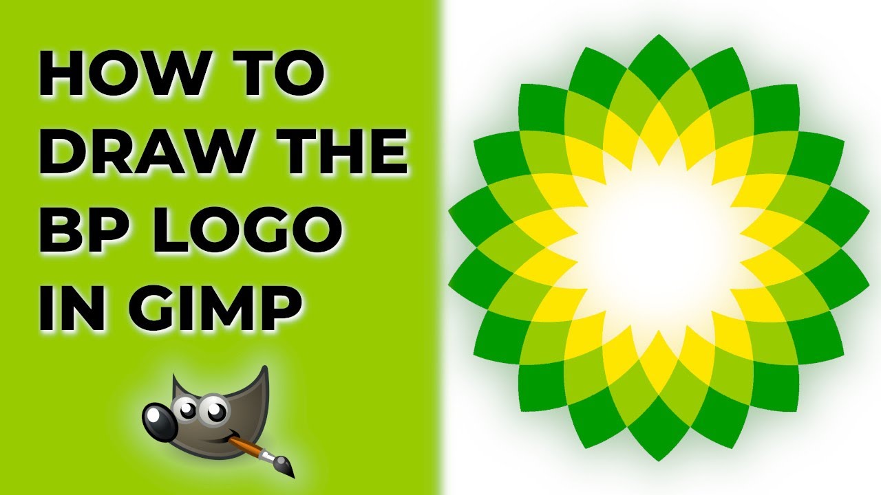 How to Draw the BP Logo in GIMP - YouTube