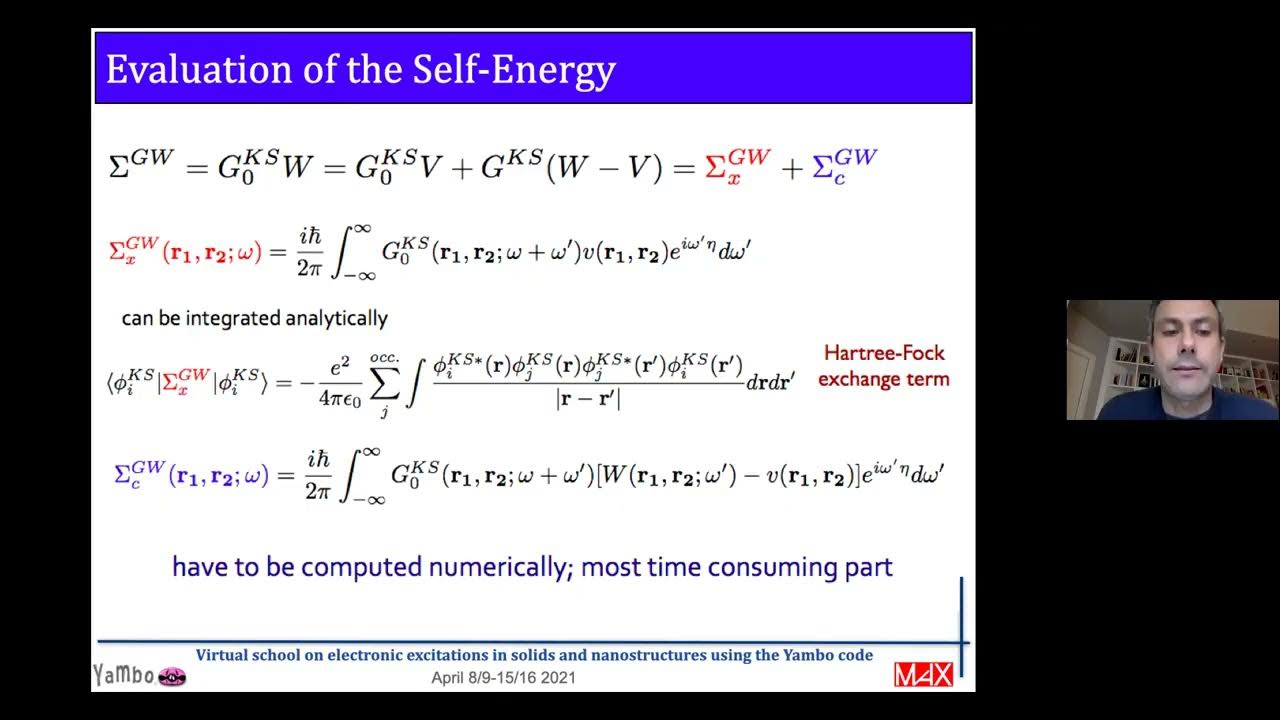 The GW method Common approximations & practical implementations - Yambo ...
