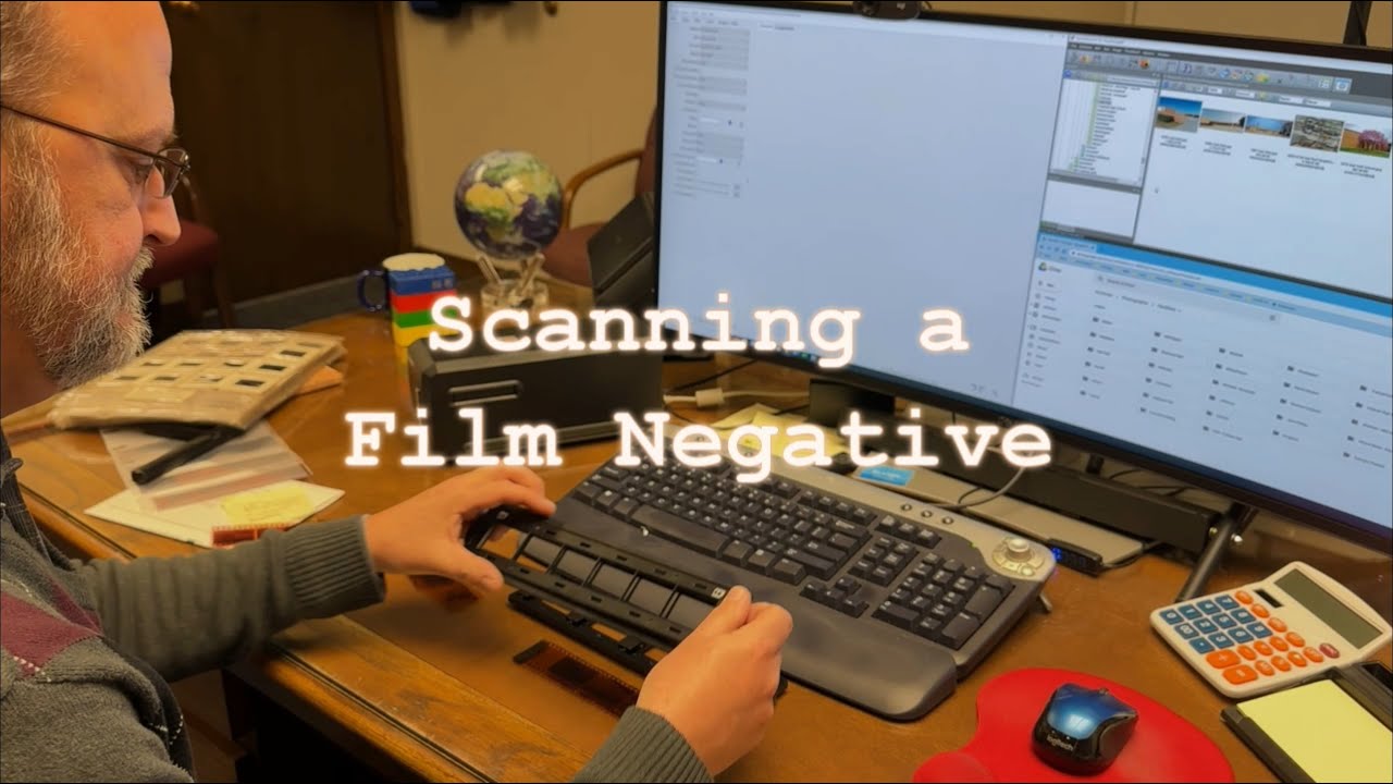 Scanning a Color Film Negative - YouTube