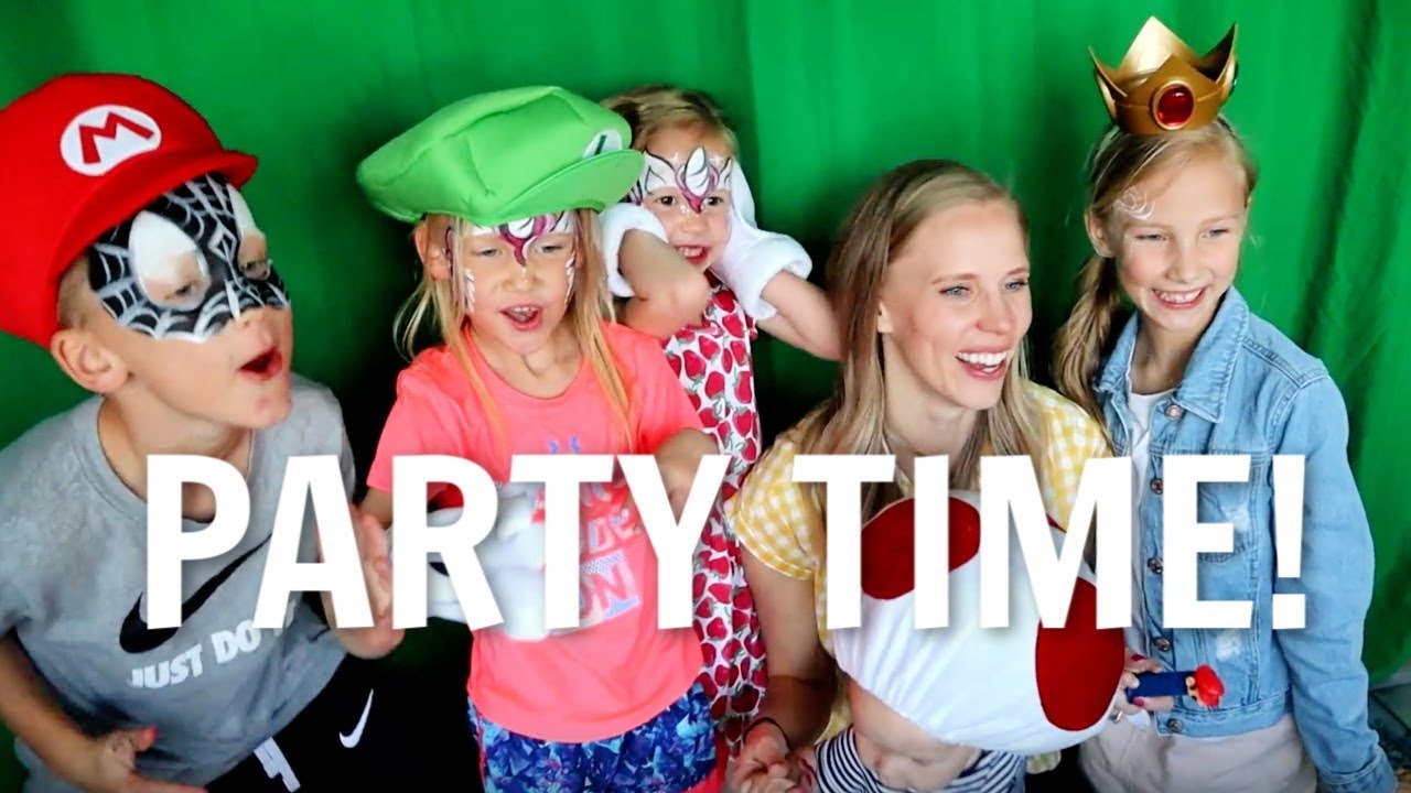INCREDIBLE NINTENDO THEMED PARTY! 🎉 - YouTube