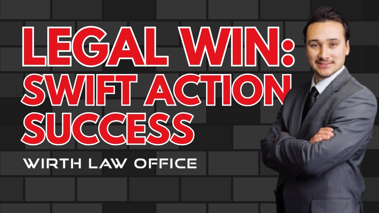 Legal Win: Swift Action Success - YouTube