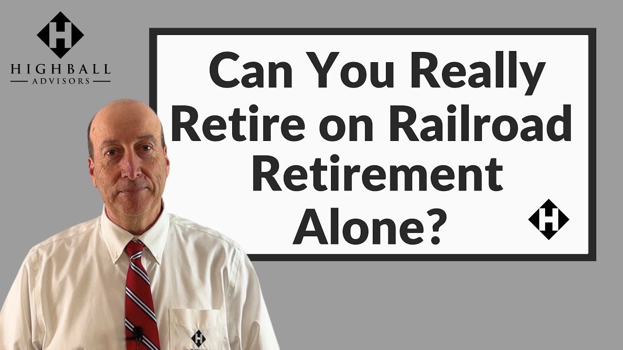Can You Really Retire on Railroad Retirement Alone? - YouTube