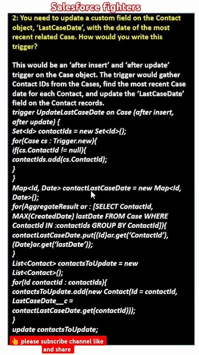 Salesforce trigger interview questions and answers in 2024 - YouTube
