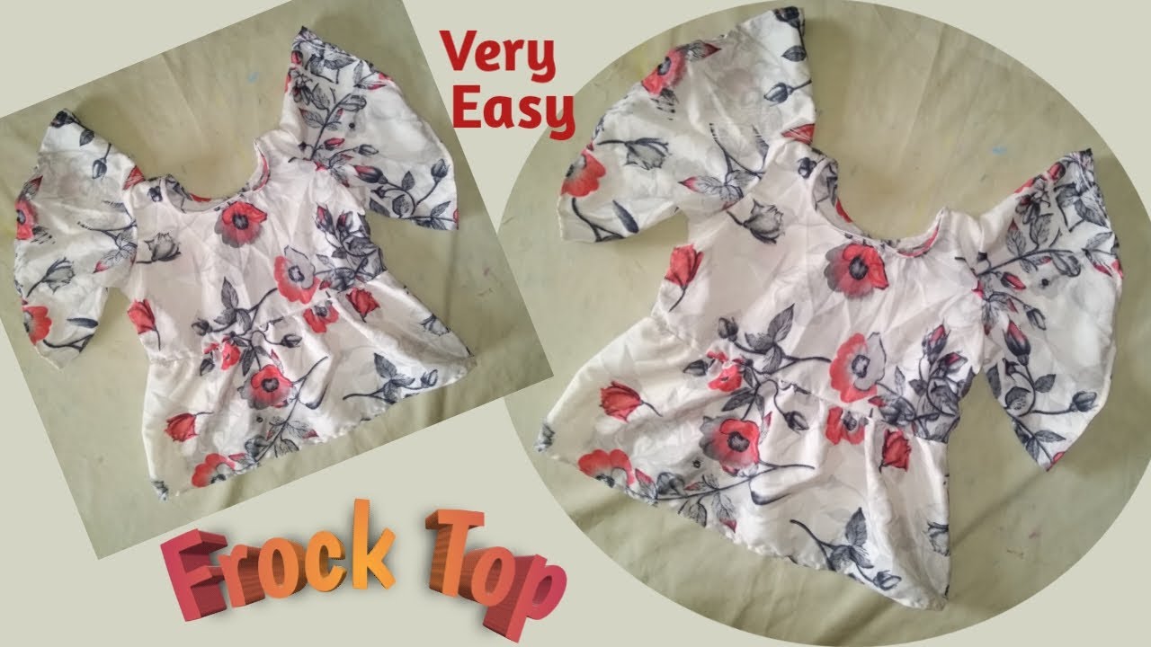 Frock Top cutting and stitching | frock top design new 2022 | umbrella ...