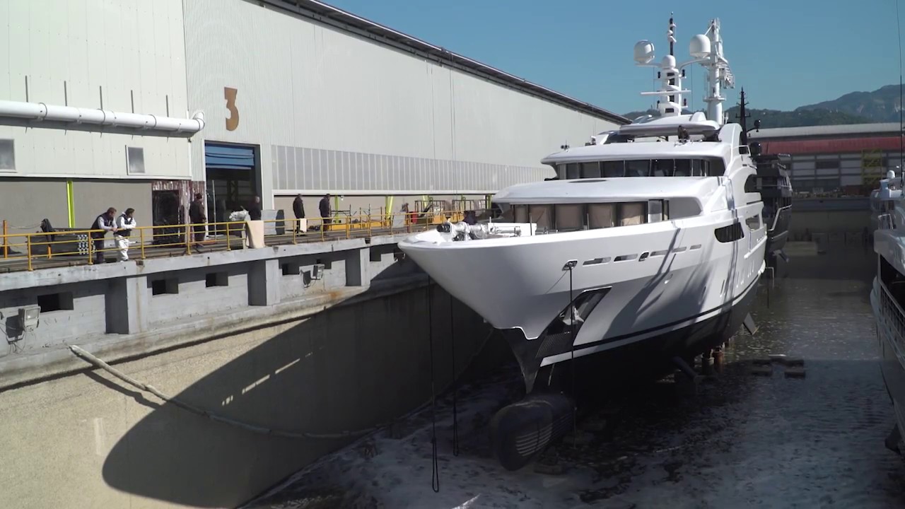 Refit of m/y St David - YouTube