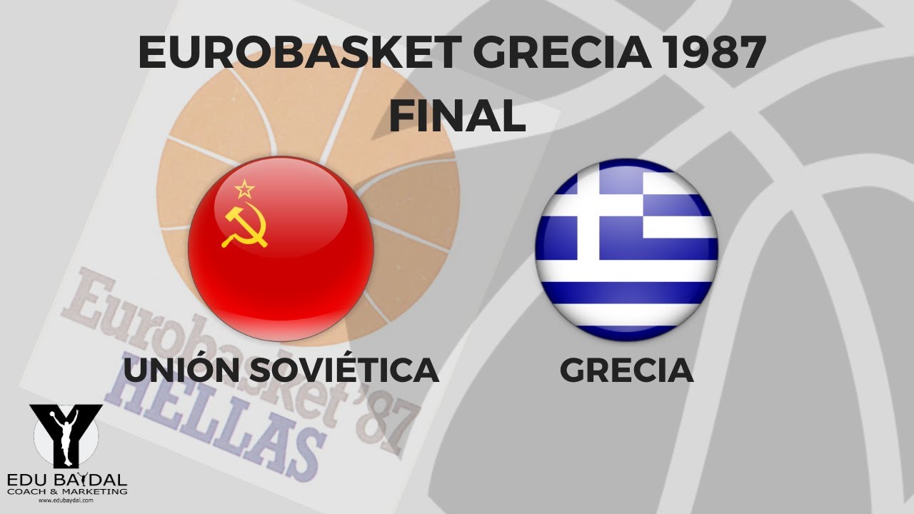 FINAL EUROBASKET 1987. UNION SOVIÉTICA - GRECIA - YouTube