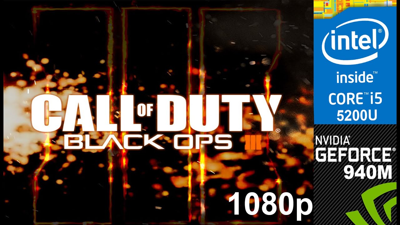COD - Black Ops 3 on HP Pavilion 15-ab032TX, Low Setting 1080p, Core i5 ...