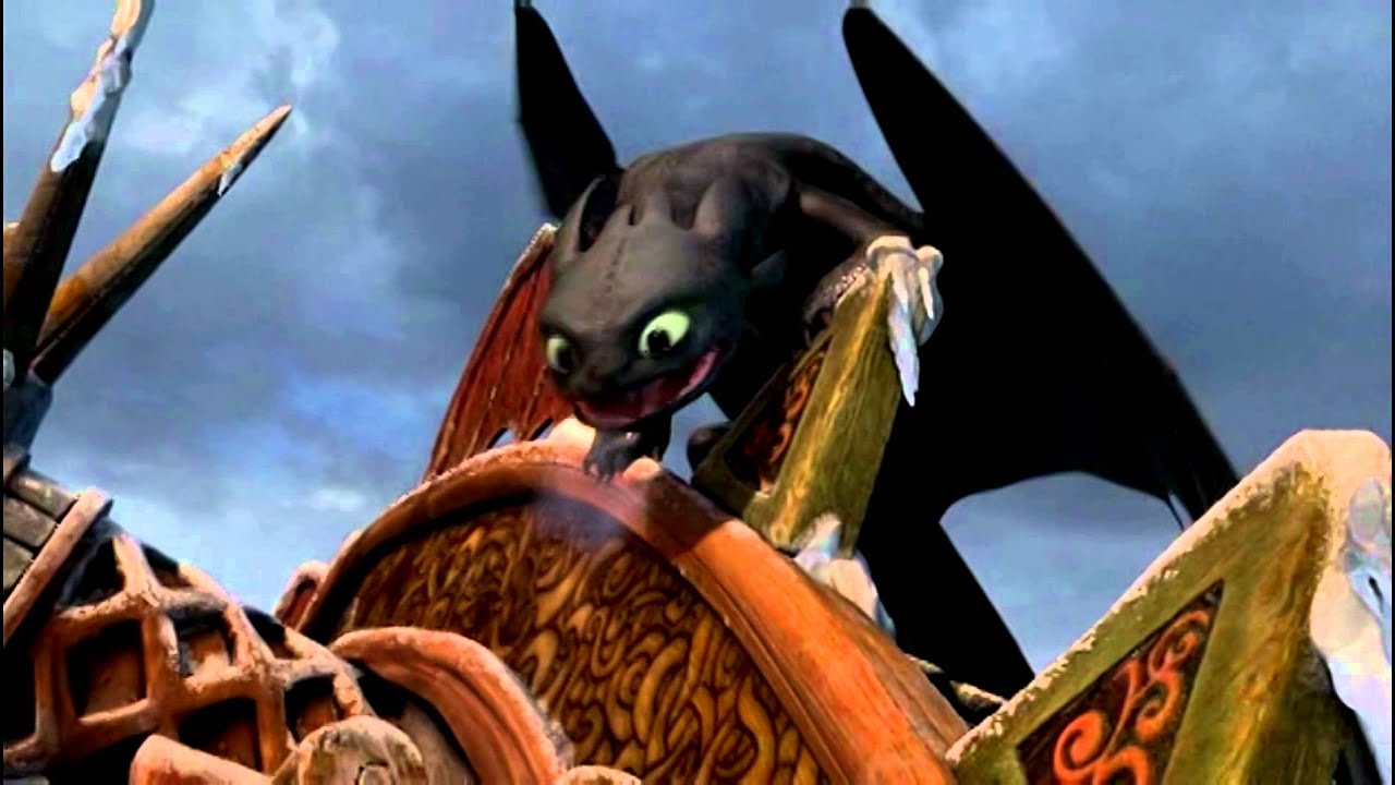 Toothless Bossy Growl - YouTube