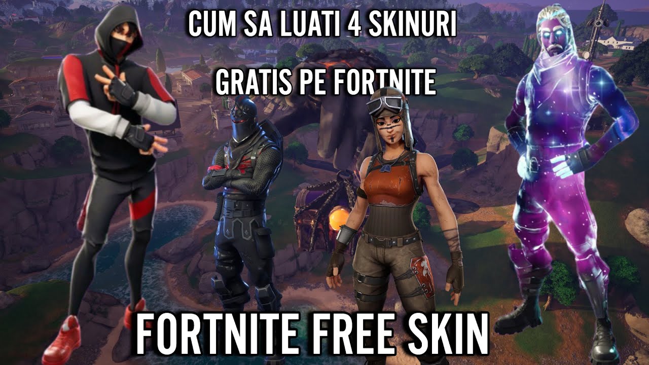 CUM SA LUATI 4 SKINURI GRATIS IN FORTNITE GRABESTE-TE NUSTIU CAT MAI ...