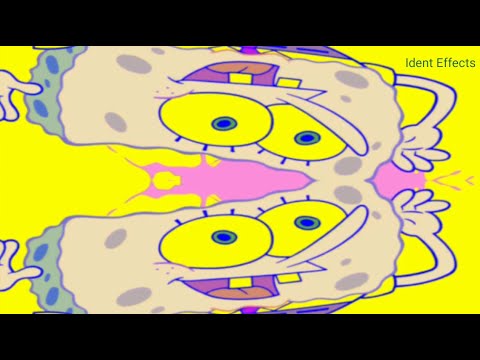 Nickelodeon SpongeBob Paint Ident Effects - YouTube