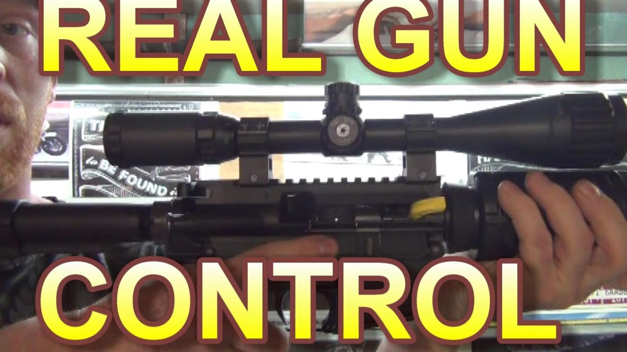 REAL GUN CONTROL - YouTube