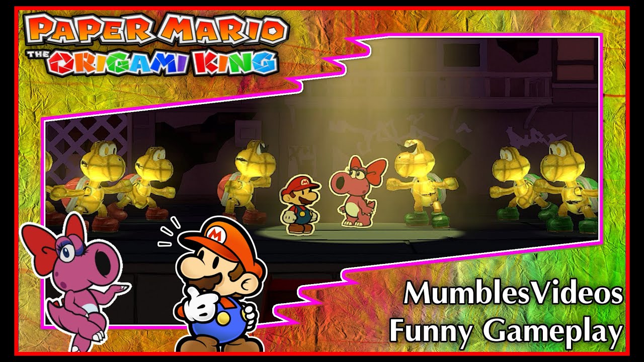 Hi Birdo! | Paper Mario The Origami King: Funny Gameplay 2021 || Funny ...