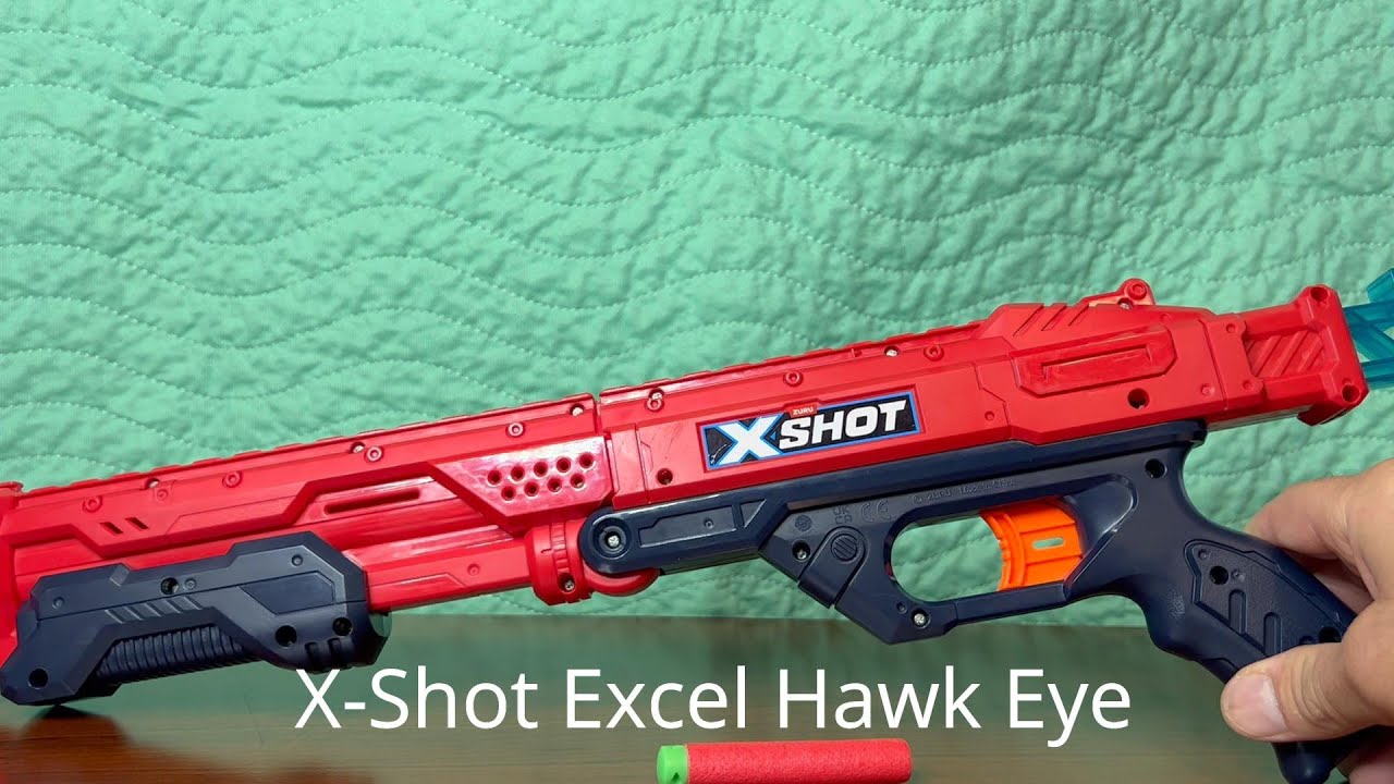Why the X-Shot Excel Hawk Eye is a cool Nerf-style gun *FULL REVIEW ...