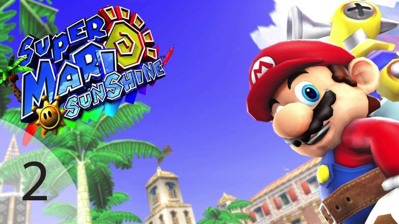 Super Mario Sunshine Part 2: Big Windmill and Petey Piranha - YouTube