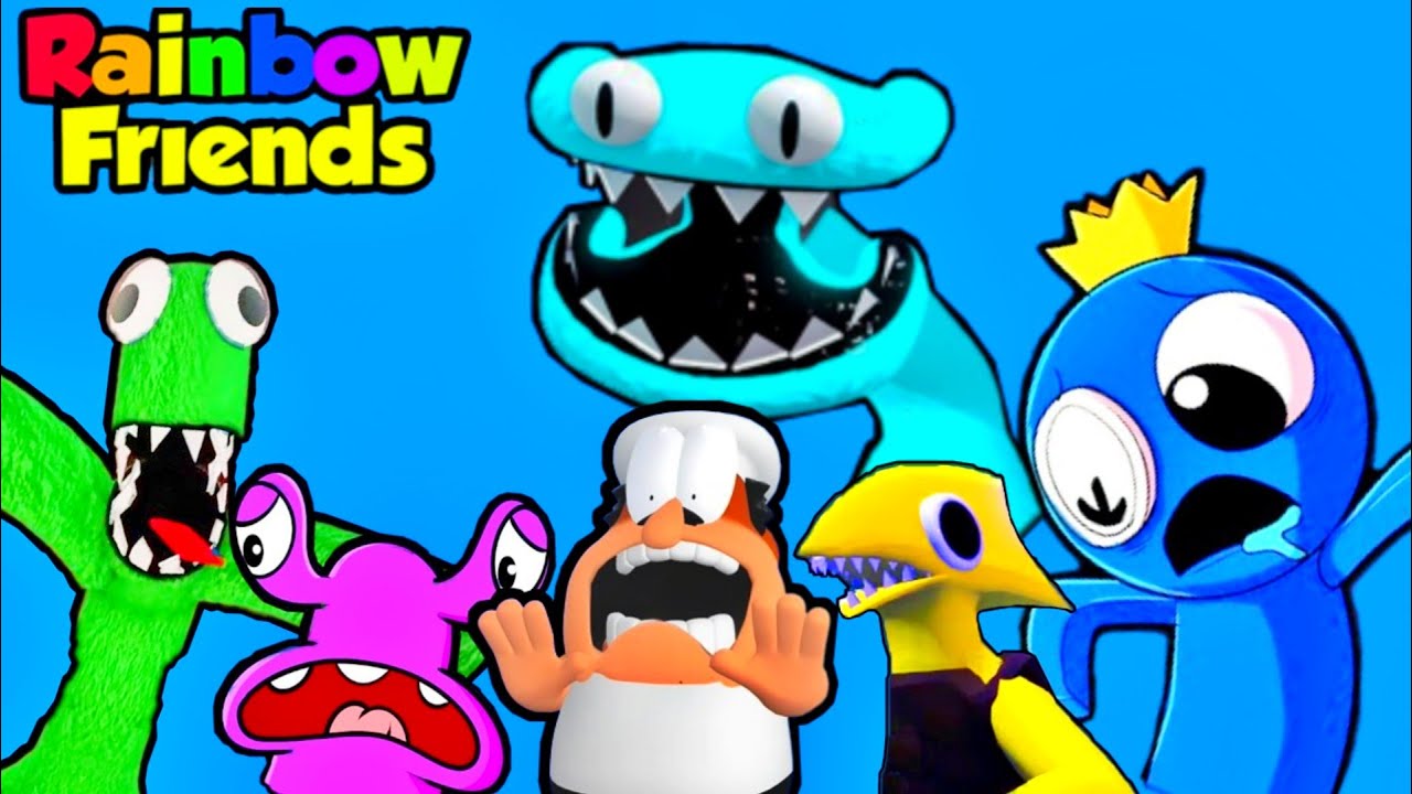 Rainbow Friends and Pizza Tower Screaming - Pizza Tower animation - YouTube