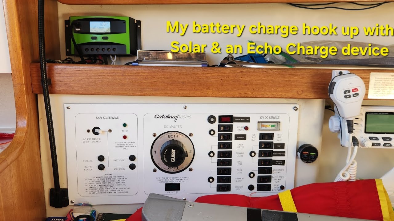 My solar and Echo-charge device installation - YouTube