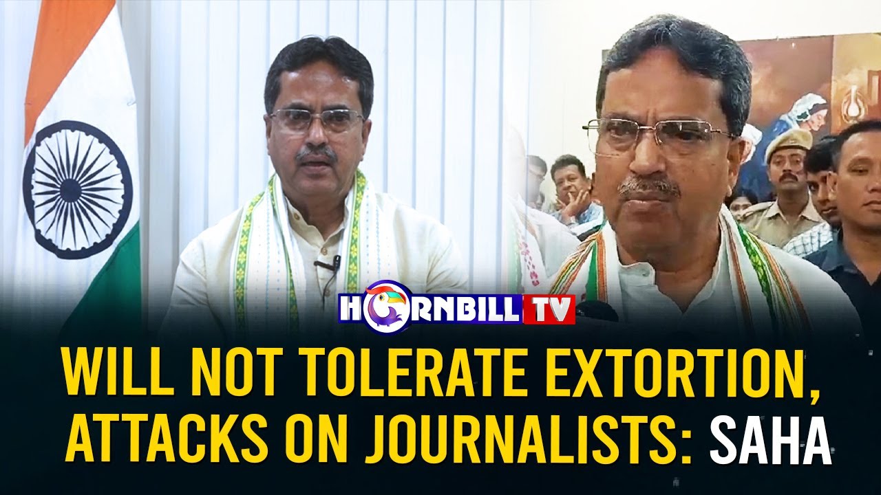 WILL NOT TOLERATE EXTORTION, ATTACKS ON JOURNALISTS: SAHA - YouTube