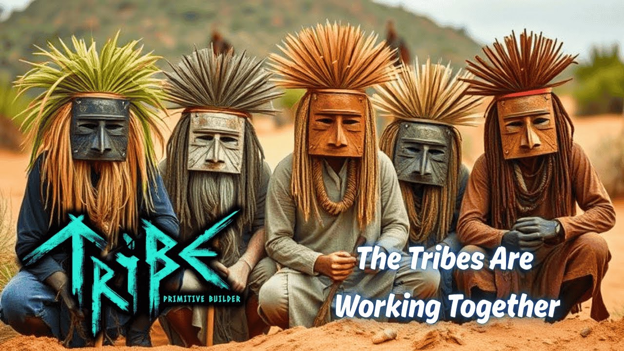 The Tribes Are Working Together. | Tribe Primitive Builder Gameplay ...