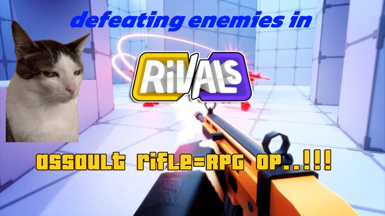 defeating enemies during a 1v1v1 in RIVALS || #rivals#winner#edit# ...