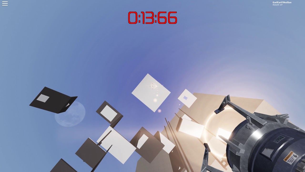 How to complete Roblox Portal Medium Obby - YouTube