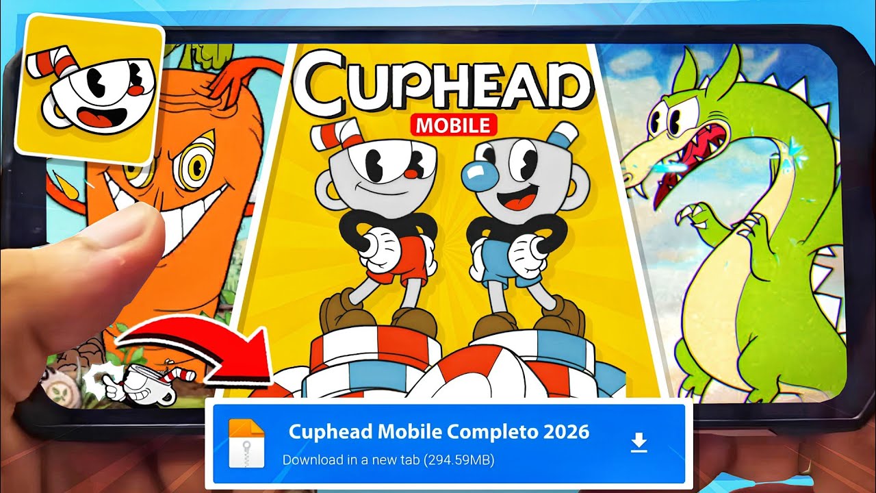 CUPHEAD MOBILE COMPLETO COM MULTIPLAYER PARA ANDROID? ANALISE & REVIEW ...