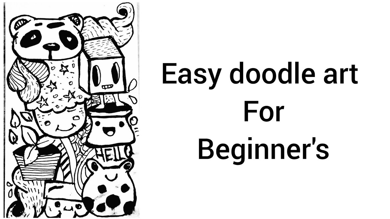 Beginners Doodle || Art video - YouTube