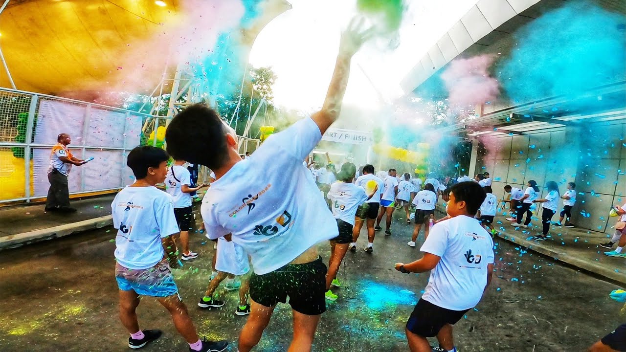 COLOR RUN | run with colors - YouTube