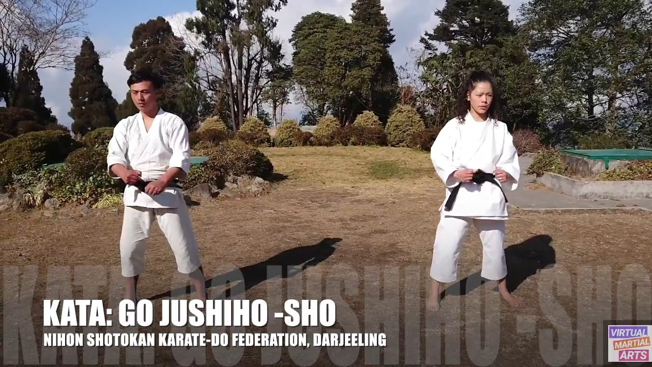 KATA: GO JUSHIHO -SHO Dipankar Rai/ Anamika Gurung, Nihon Shotokan ...