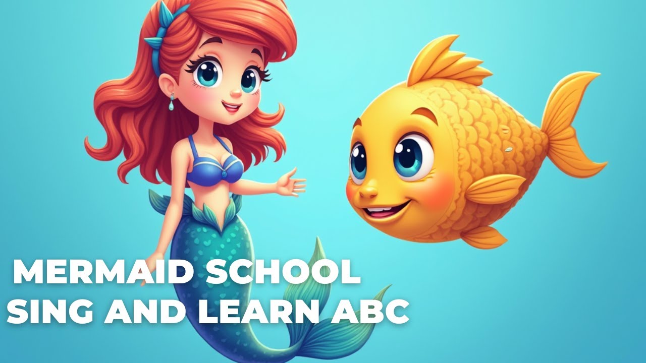 Mermaid school - sing and learn ABC - YouTube