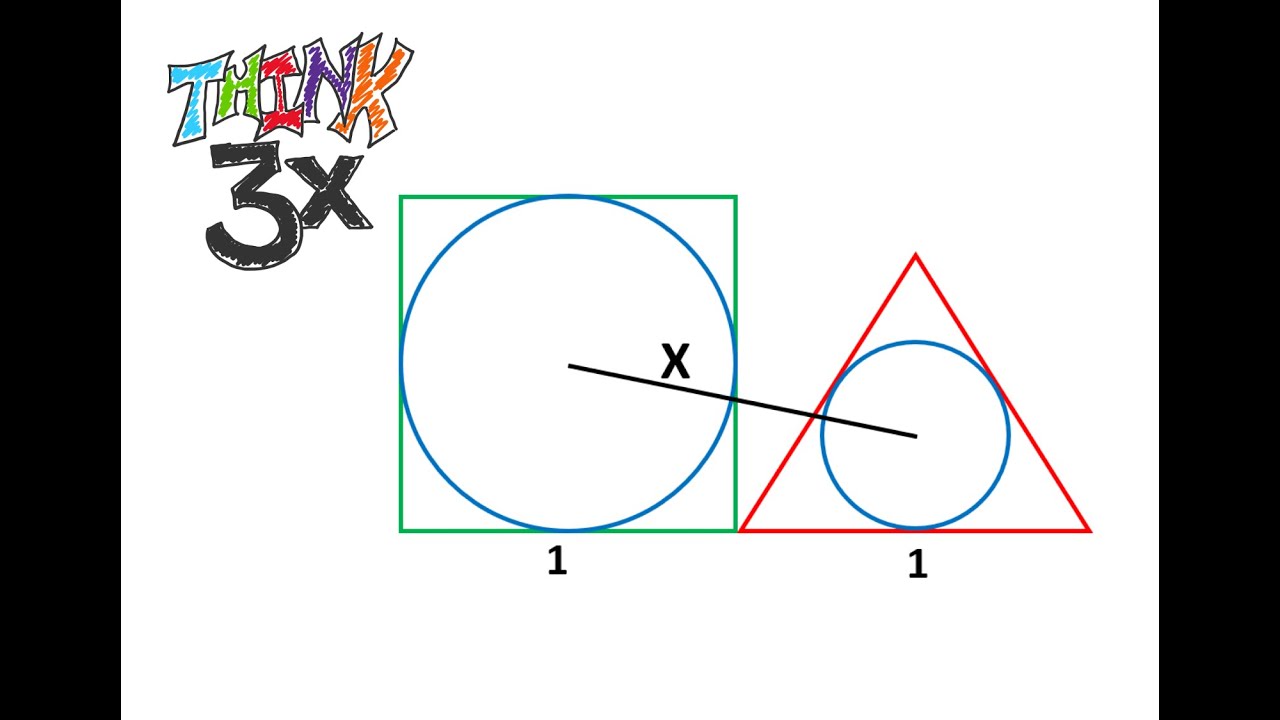 Geometry! What is the distance between center of a square and an ...