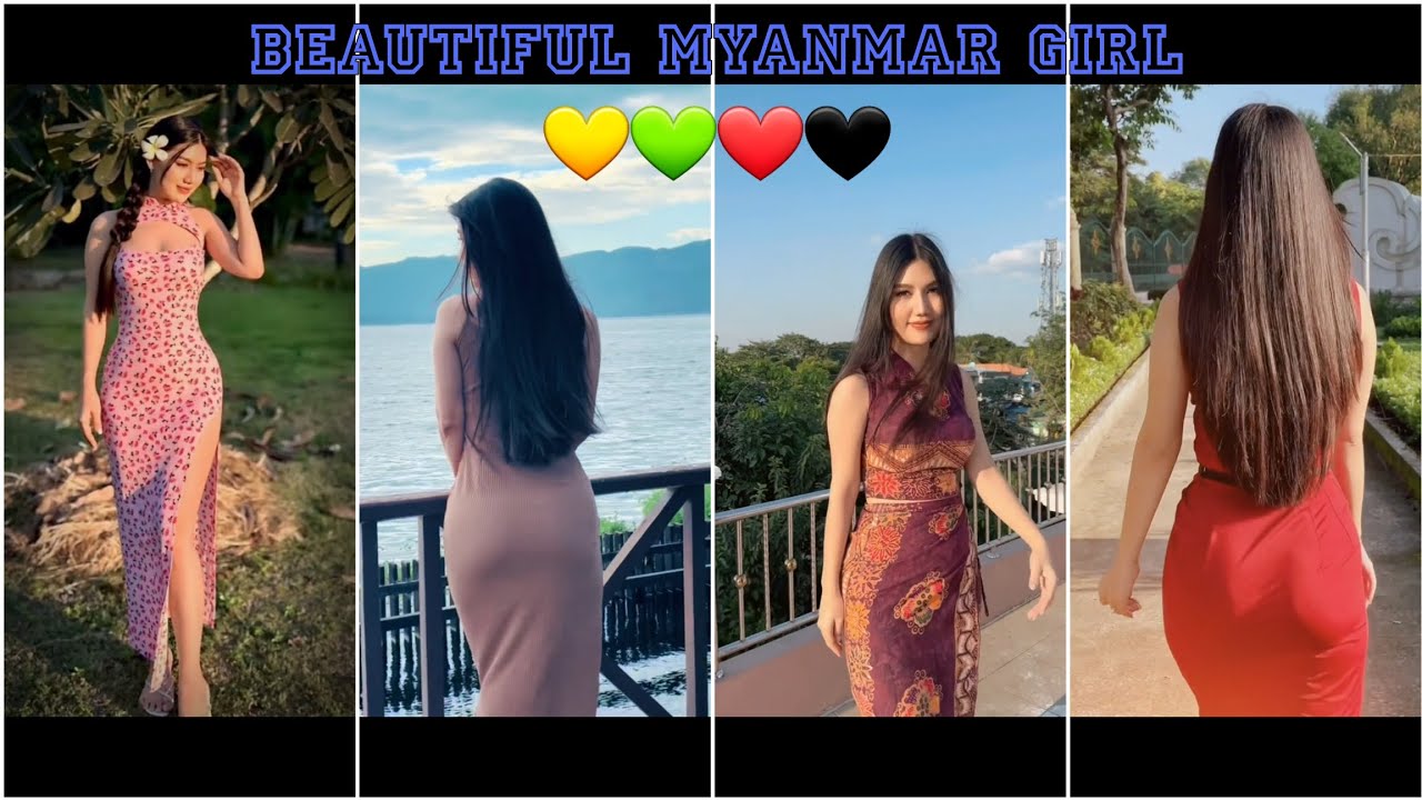 Beautiful myanmar girl's account and aesthetics 💛💚💜 (Wyne Wyne) - YouTube