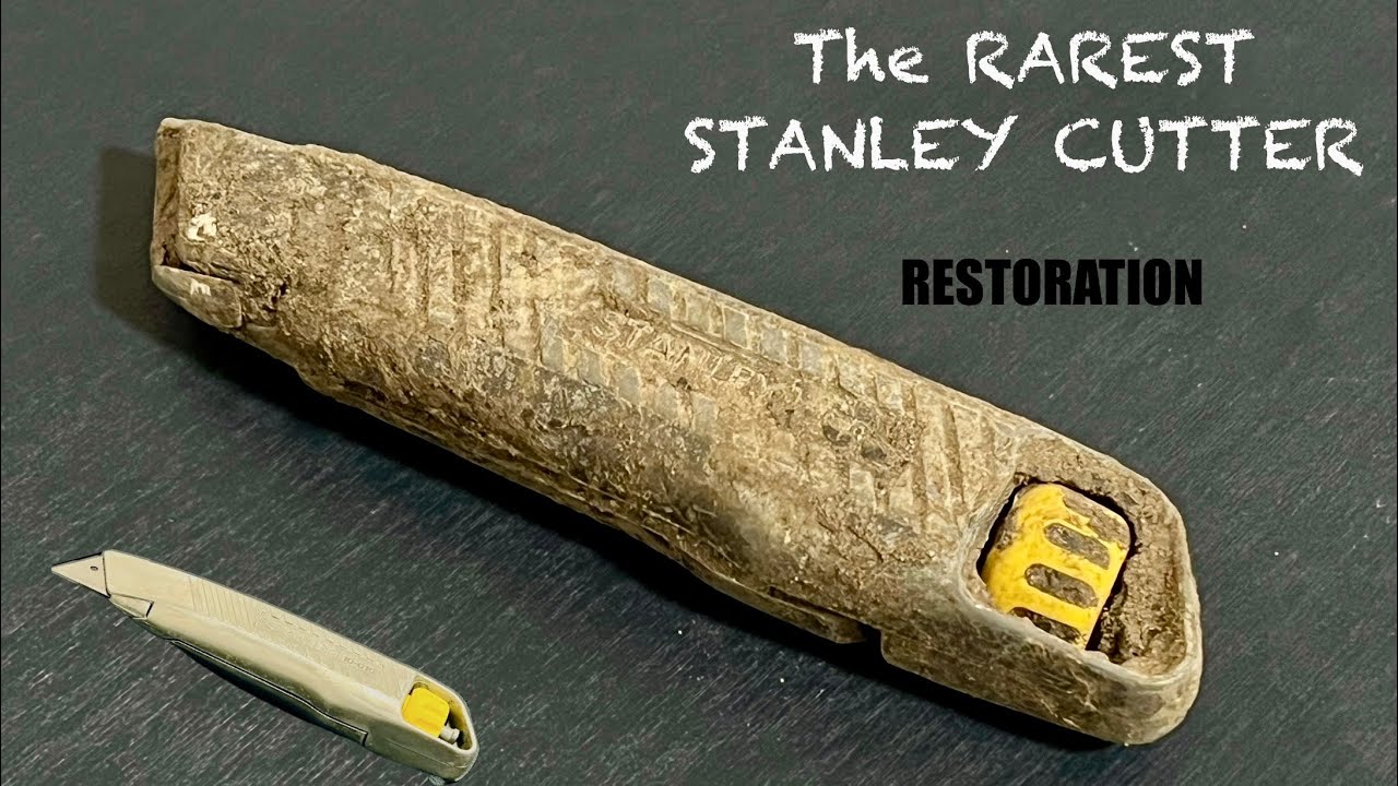 How To Repair An Old Stanley Cutter Perfect Restored - YouTube