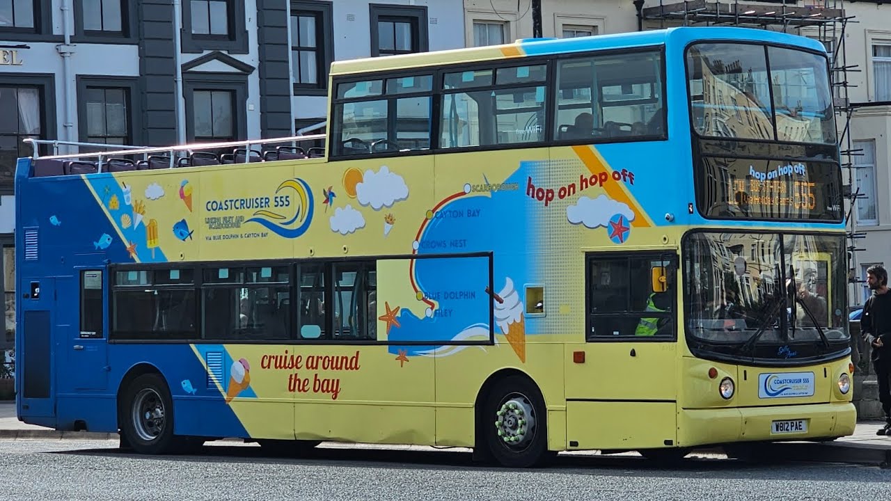Shoreline Suncruisers OpenTop Bus X First Cymru Coaster 32012 On 555 ...