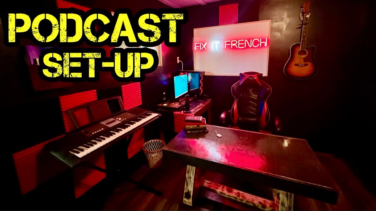 Ultimate Podcast Studio Setup Guide (How To Start A Podcast!) - YouTube