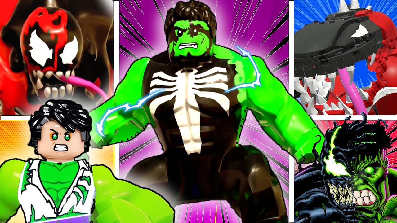 VenomHulk TRANSFORMATION vs CARNOM MAX epic battle!!! lego marvel 2 ...
