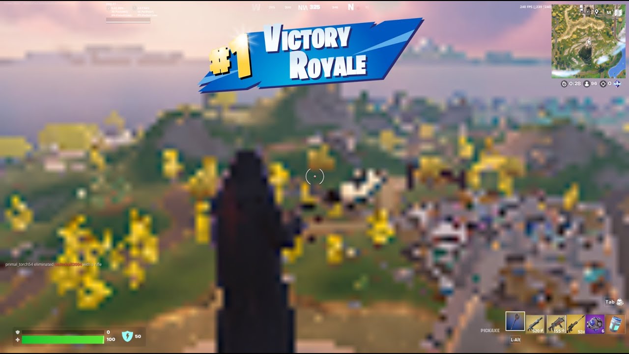 Fortnite But Every Kill I Lower My 3D Resolution... - YouTube