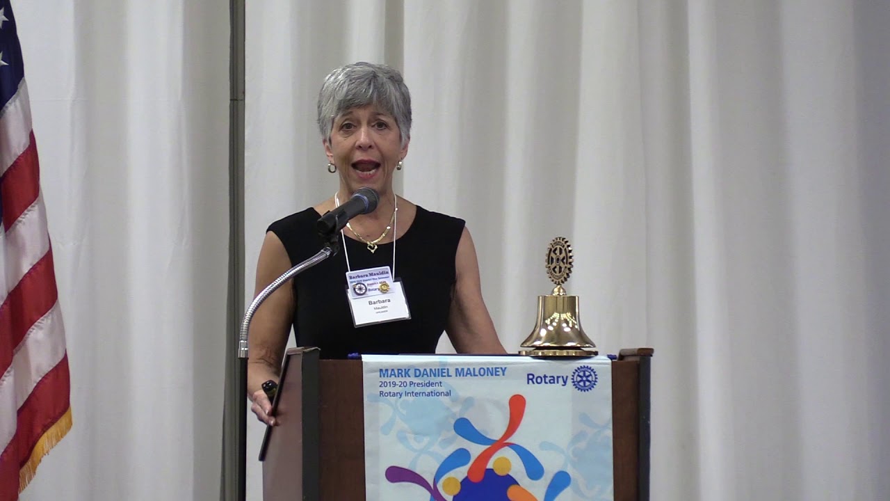 Rotary District 6490 Fall Conference 2019 Keynote Speaker Dr. Barbara ...
