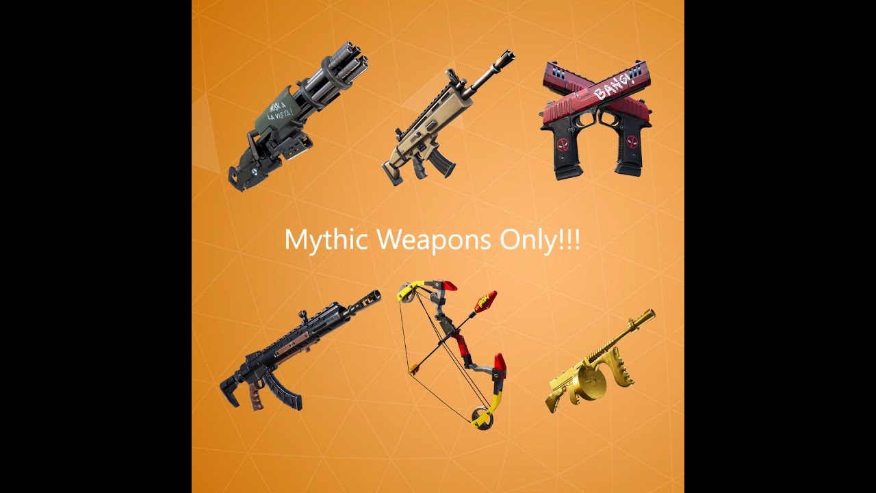 Mythic Weapons Only Challenge!!! (Chapter 2 Season 2) - YouTube