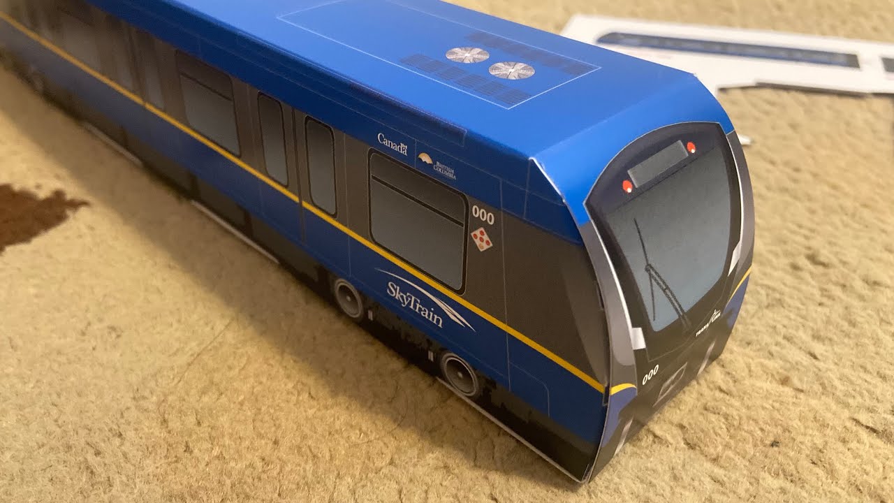 NEW Alstom Mark 5 Skytrain cutout - YouTube