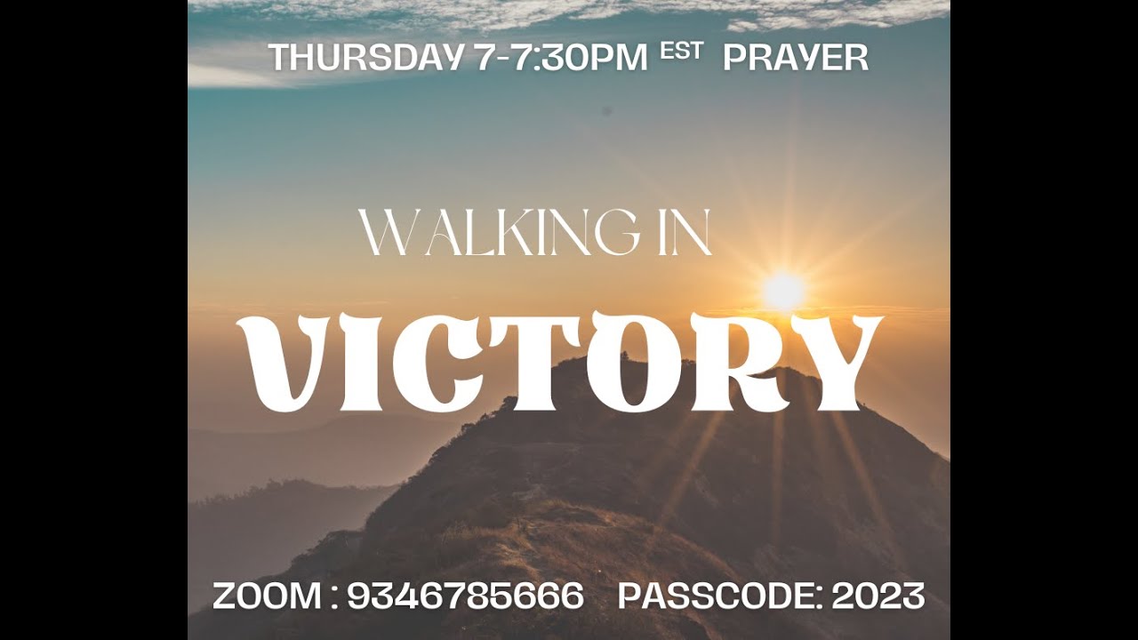 Walk in victory! Live in forgiveness~ - YouTube